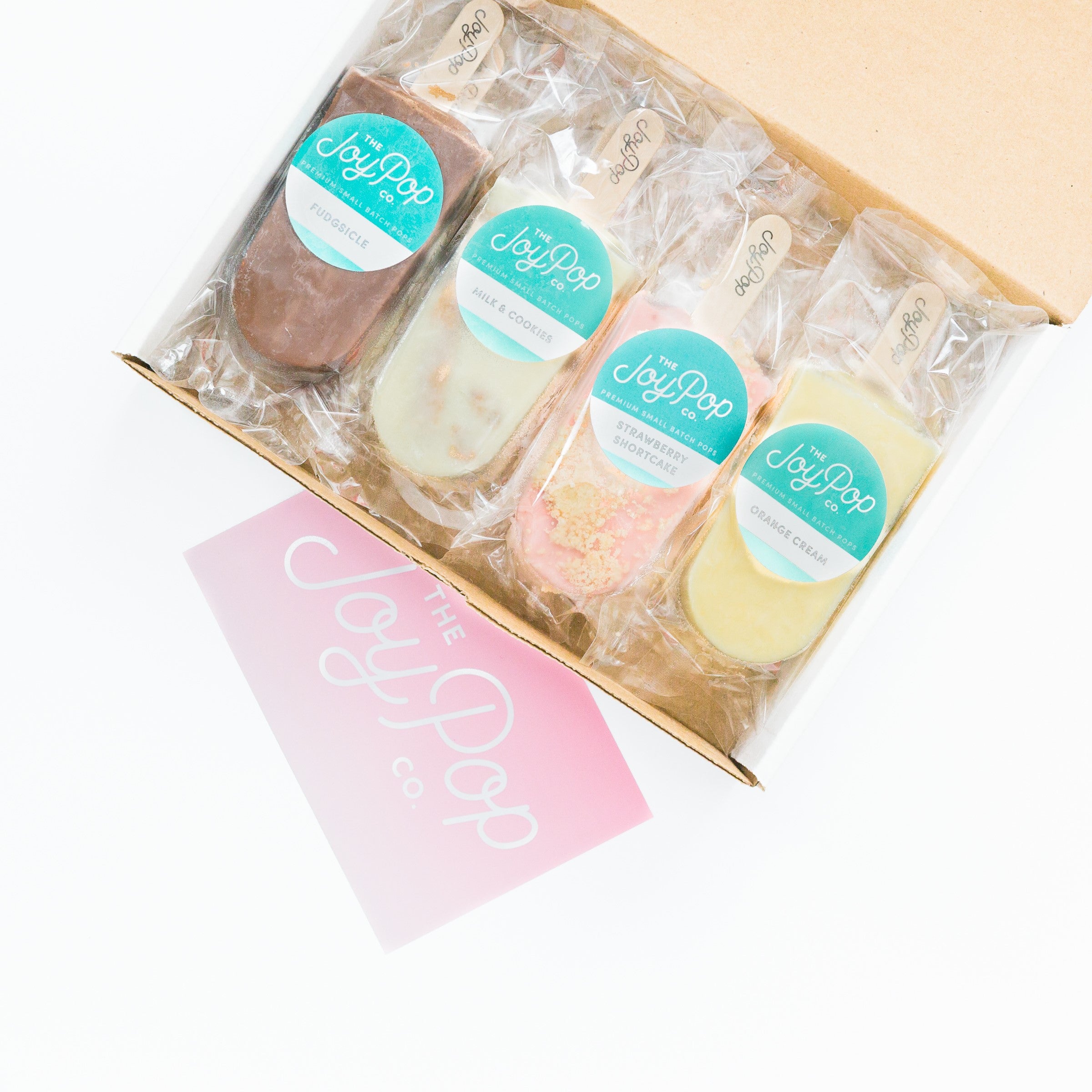 The Creamy 8-Pack of Frozen Pops by The Joy Pop Co